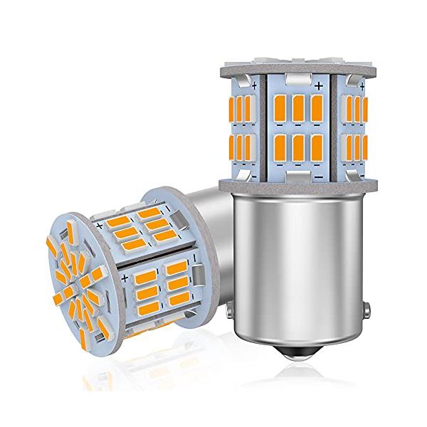 アンバー/S25 シングル球（アンバー）/-・Size:S25 シングル球（アンバー）・パッケージ個数:1・形状S25_180°（シングル）BA15S/P21W /1156/ G18 兼用、極性なし、12V-24V専用，1080LM/2個 ...