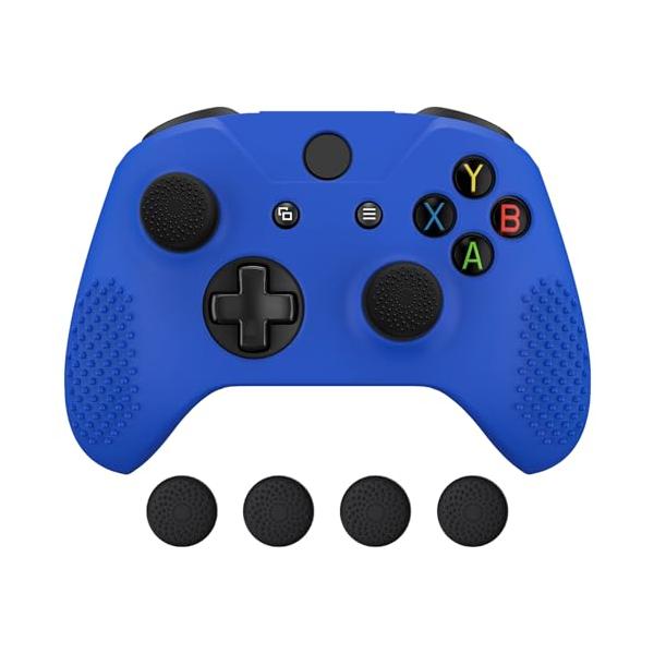 ブルー/-/XBOWP0040GC-1・Color:ブルー・パッケージ個数:1・Xbox One X/S対応用の高品質シリコンケースです。重要：この製品は、ヘッドフォンアダプターが付いているコントローラーには適合しません。・このコントローラ...
