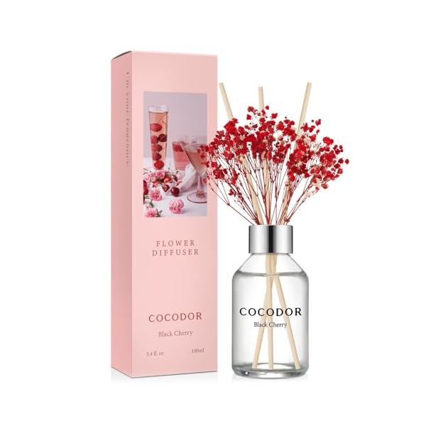 -/フラワー 100ml/8809966544212・ScentName:ブラックチェリーSize:フラワー 100ml・ラックチェリー グレープとリンゴの甘さをミックスし、ブラックチェリーならではの甘くて神秘的な香りがインテリアを明るくし...