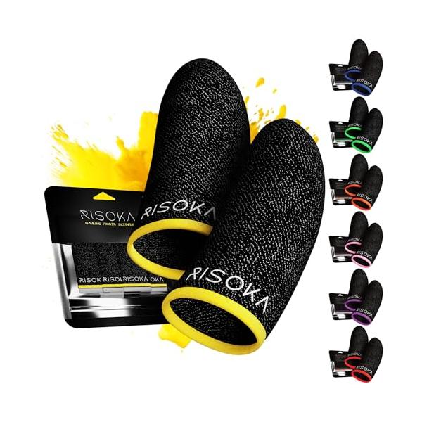 イエロー/フリーサイズ/Jaune・Size:フリーサイズColor:イエロー・?? ゲーム用指サック でスワイプ精度向上。 銀繊維を使用した 指サックゲーム用 は、 スマホ 指サック として高感度で快適な操作感を実現。・??? 軽量かつ高...