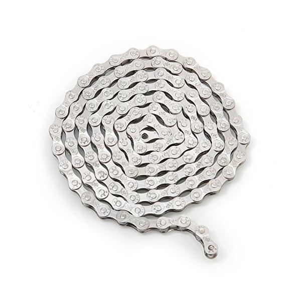 シルバー/-/-・Color:シルバー・シマノ、スラムなどの多種類変速システムに適用し。・マンガン鋼が採用され、焼入れで生産し、耐久で磨きに耐え、引張り強度が高いです。・表面はクロムメッキ防錆処理で、塩水噴霧テスト９レベル以上です。・ダブル...