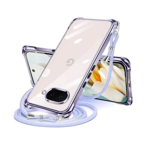 パープル/Pixel 9A/-・Size:Pixel 9AColor:パープル・対応機種本機によって精密に設計に基づいて、細かいところにもちょうどよく、穴位置も正しく、すべてのスピーカー、ポート、ボタンは使いやすいです。（ご注意：ご購入前機...