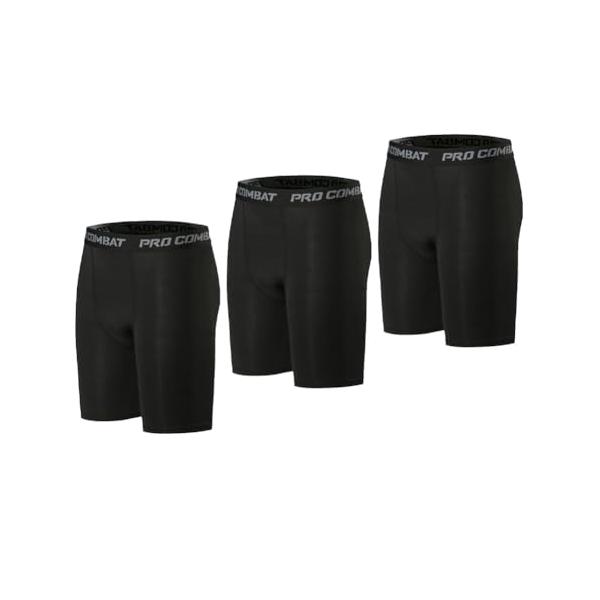 03#:5分丈-3枚セット(ブラック)/3XL/-・Size:3XLColor:03#:5分丈-3枚セット(ブラック)・動いても、さらり快適！薄くて軽い高機能素材を使用。吸汗速乾性に優れ、汗を素早く拡散・蒸発させ、運動中もべたつかず清涼感を...