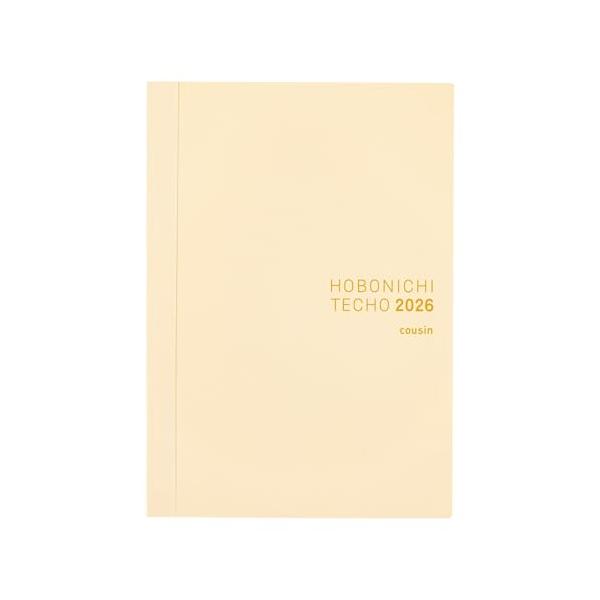 英語版ベージュ/A5/T26N0144BI1M0・Style:英語版Size:A5・パッケージ個数:1・記入欄1日ページ/年間カレンダー/年間インデックス/月間カレンダー/週間ダイアリー・素材紙・紙質トモエリバー(手帳専用紙)