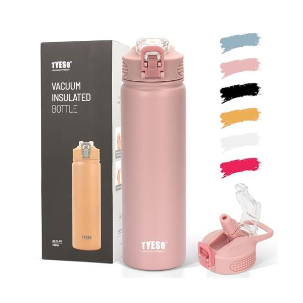 ピンク/750ml/-・Color:ピンクSize:750ml・「安全安心」：カップ本体は高品質の304ステンレス製で、蓋は食品グレードのシリコーンとPP材料でできており、BPAフリーで有害な化学物質を防ぎます。食品グレードの316ステンレ...