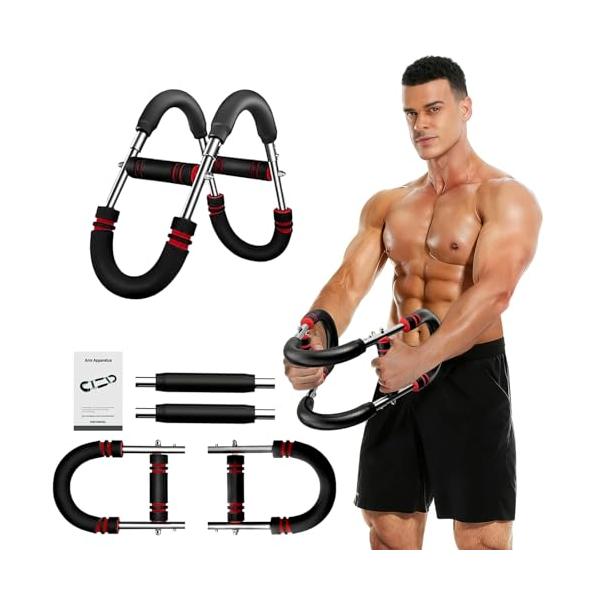 27-68kg/-/-・Color:27-68kg・ユニークな上半身フィットネス器具ツイスターアームトレーナーは、あなたの個人的なワークアウトトレーナーとして、トレーニングガイドチャートを通して、キラー胸のワークアウトを取得するのに役立ちま...