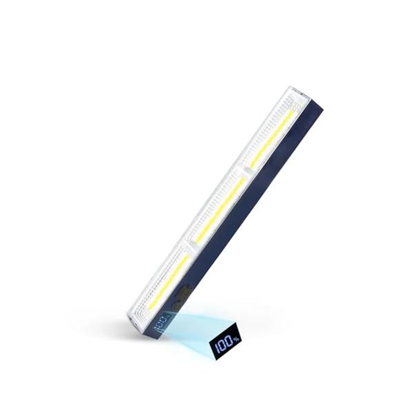 (30.2CM-5000mAh)/(30.2CM-5000mAh)/LEDマグネットライト 充電式・Color:(30.2CM-5000mAh)・パッケージ個数:1・高輝度＆大容量＆LED残量表示＆USB充電：作業ライトは高品質LEDチップ...