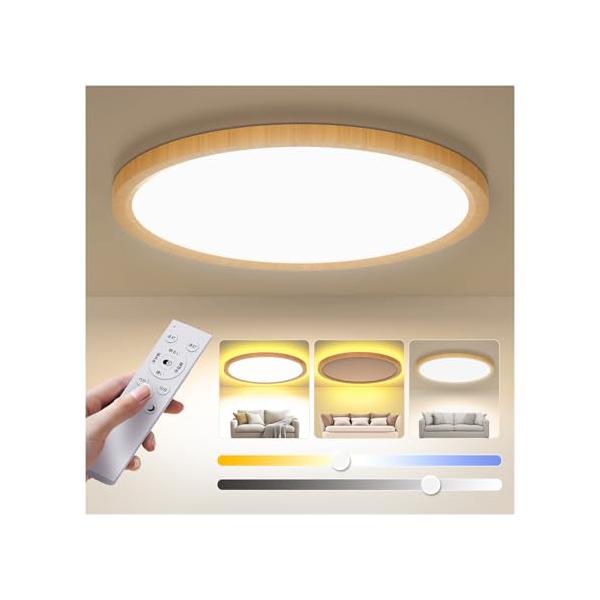 和風a.間接光常夜灯 木目調 28w/6-8畳/HZX-XD-018・Color:a.間接光常夜灯 木目調 28wSize:6-8畳・和風木目光温もり和風木目調の天井照明、自然の木で温かみのある光を描きます。それぞれの木目は時間の贈り物、そ...