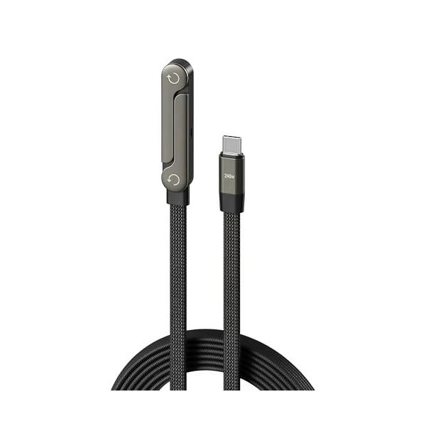 BlackC2C/-/CA-162・Color:BlackC2C・最大240W PD急速充電対応 ― 高出力デバイスにも安定給電 : 本製品は240w usb c ケーブルとしてPD3.0/3.1（Power Delivery）最大240W...
