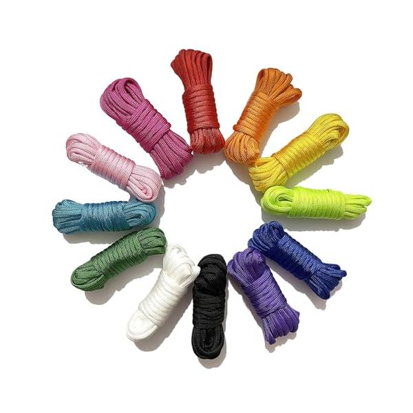 中国12色A/3m*4mm/HJ25071101・Shape:12色A・素材高強度ポリエステル素材を使用、柔らかく滑らかな肌触りで、強度に優れる、耐候性に優れ、雨水・摩擦による劣化を最小化。テント設営時の強風や荷物固定時の負荷にも安心。・マ...