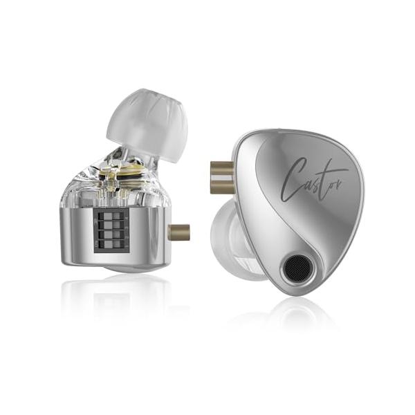 マイク付きCastor・シルバー/マイク付き/-・Size:マイク付きColor:Castor・シルバー・Harman Target Versionkz castor カナル型イヤホンは、Hifiコミュニティ内で高く評価されているハーマンF...