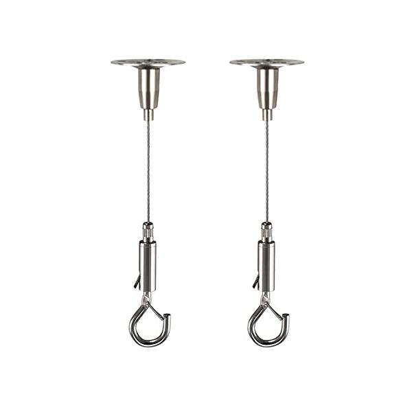 シルバー/ワンサイズ/-・安全対策アイテム ステンレスワイヤー落下防止ワイヤーは、照明器具や天吊りスピーカーなどの落下防止やショッピングセンターのディスプレイ（マネキンなど）の転倒防止などにご使用いただけます。大切な絵画を守るため、ワイヤー...