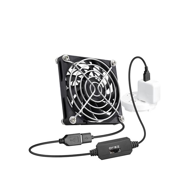 80x10mm1PCS/80x80x10mm/-・Style:80x10mm・?80mm USB ファン: 80mm (L) x80mm (W) x10mm (H) /3.15in (L) x3.15in (W) x0.39in (H)・?...
