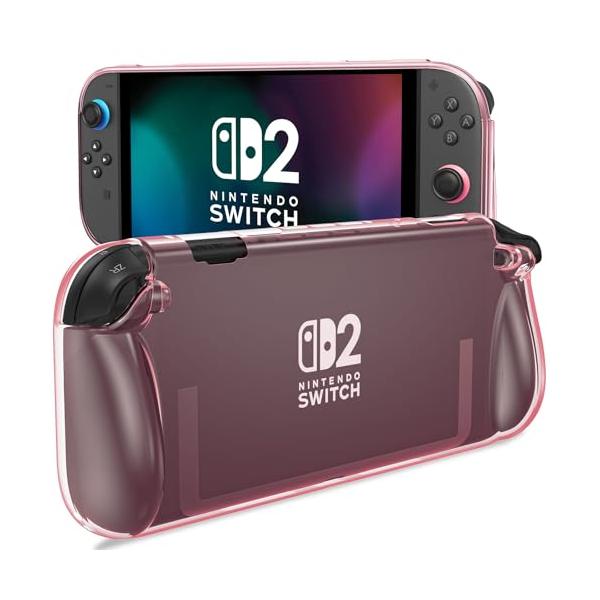 Modernピンク/-/PC-08366260・Color:ピンク・対応機種Nintendo Switch 2 (2025年発売) 専用に設計されております。・高い保護能力プレミアムTPU素材で作られており、本体を傷や落下から保護します。・...