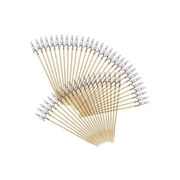 50本入/-/-・Color:50本入・?1.ホビー用塗装用具のペインティングクリップ・塗装棒・持ち手棒です。・?2.持ち手部分は簡単に切断できるので、自由に長さが調整できます。持ち手部分は簡単に切断できるので、自由に長さが調整できます。大...