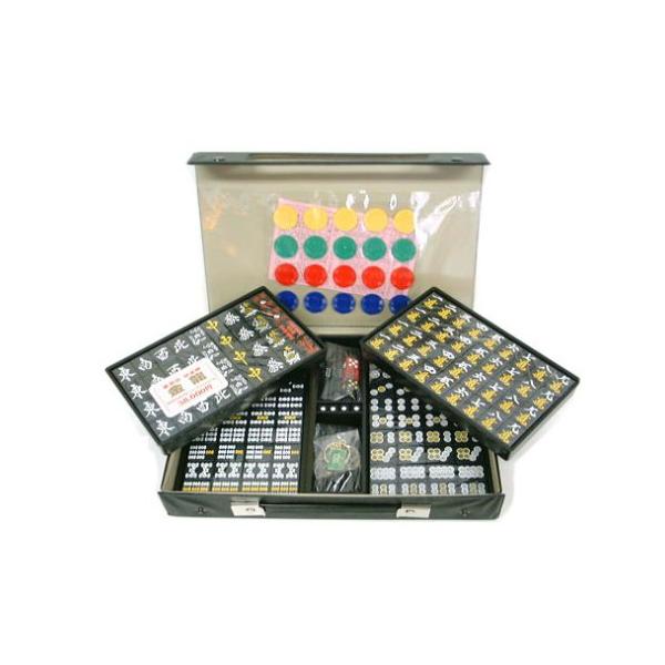 -/-/MJ-K・パッケージ個数:1・本体サイズ : ■ケース寸法:約300×210×50mm・高級感抜群の黒い牌