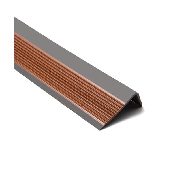 茶色+グレー/幅5cm*幅2.5cm*長さ1M*1本/-・Size:幅5cm*幅2.5cm*長さ1M*1本Color:茶色+グレー・商品仕様サイズ：幅5cmx2.5cmx長さ1m、厚さ：3mm、材質：ゴム 基材：PVC。・滑り止めテープ3m...