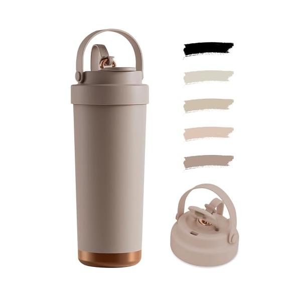 セラミックコーティングダークピンク/750 ml/-・Size:750 mlColor:ダークピンク・セラミックコーティングで飲み物本来の味をキープ 内側はセラミックコーティング加工を施したタンブラーで、金属臭やにおい移りを防止。コーヒーや...