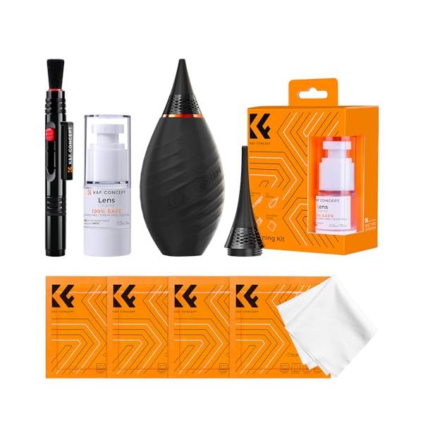 9-in-1セット/-/-・パッケージ個数:1・? セット内容： 9-in-1セット高級感シリコンエアブロワー短口×1+長口×1 +クリーニングクロスx6+ クリーニングペンx1+クリーニング液 1本・?初心者でも簡単に使える：カメラクリー...