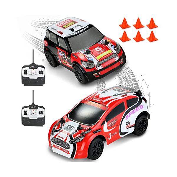マルチカラー/-/-・家族、友達一緒に遊べる1/32スケール、スモールラジコンカー２台セット、２台セットなので家族、兄弟、友達、会社の同僚、一緒に遊ぶことが出来ます。・操作簡単このラジコンカーは操作が簡単、男子でも女子でもすぐに走らせること...