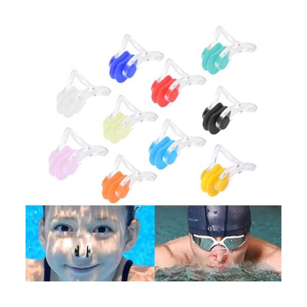 商品仕様セット内容：10本セット、サイズ：35mm*27mm、素材：超柔らかいシリコンパッドでできており。・10 色赤、青、黄、緑など豊富なカラーバリエーションを自由に変更。さまざまなニーズに対応するために使用するのに十分な10色です。・使...