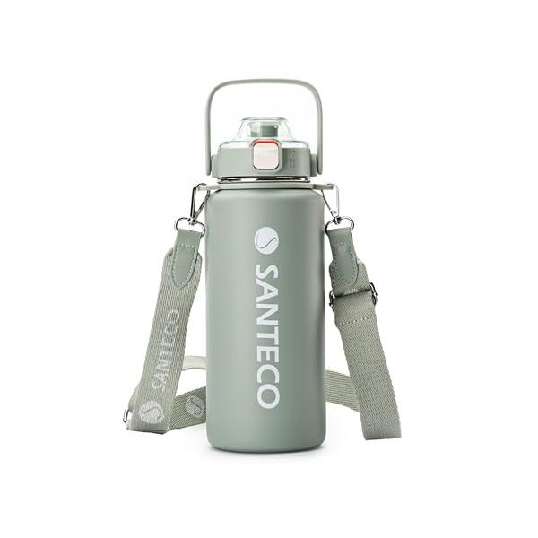 アッシュブルー/1200 ml/HGD-1200-001・Color:アッシュブルー・本体サイズ(約):12cm * 11.5cm * 27.5cm、本体重量(約):710g、容量:1200ml・一気に素早く水分補給！ポップストローは、手軽...