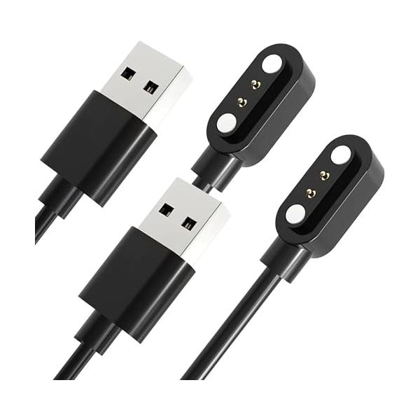 -/2本セット/2本セット・Size:2本セット・注意購入の注意：※商品がすべてのスマートウォッチに適合していないことに注意し、購入前に商品詳細図を見てください。商品の電極極性接続イメージは詳細ページをご覧ください。極性接続イメージを満たす...