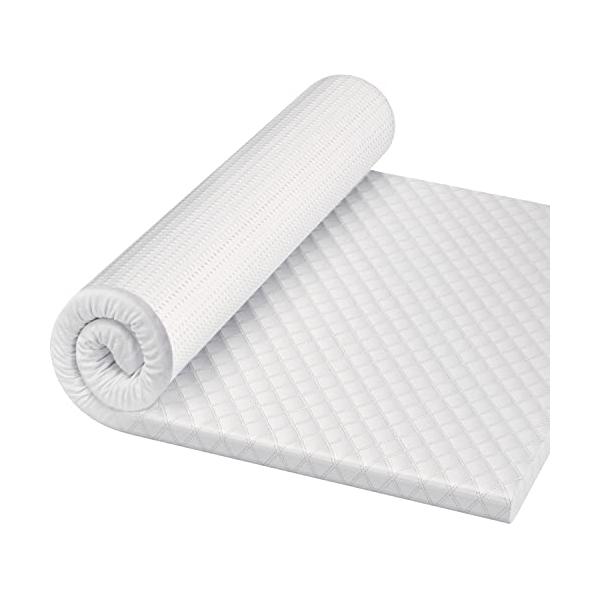 モダンホワイト/セミシングル (80*195*5cm)/F3・Size:セミシングル (80*195*5cm)Color:ホワイト・最新設計・３つ独自開発の加工技術日本の開発チームより新開発された高反発ウレタンフォームは背骨のS字カーブにぴ...