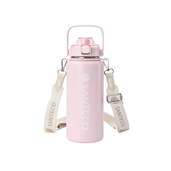 ミスティローズ/1200 ml/HGD-1200-001・Color:ミスティローズ・本体サイズ(約):12cm * 11.5cm * 27.5cm、本体重量(約):710g、容量:1200ml・一気に素早く水分補給！ポップストローは、手軽...