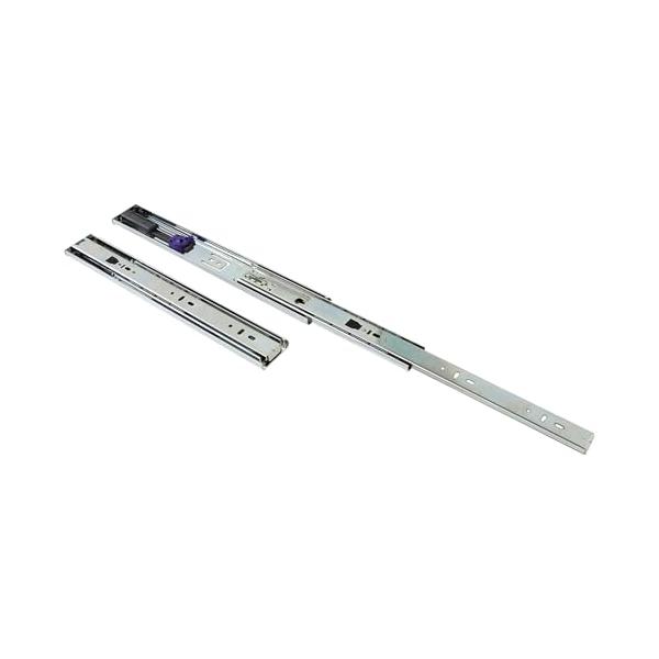 ダンパー付きシルバー/幅46mm×長さ350mm/WS435D・Style:ダンパー付きColor:シルバーSize:幅46mm×長さ350mm・パッケージ個数:1・材質:スチール(ユニクロメッキ仕上げ)・耐荷重:45kg(左右ペア)・クリ...