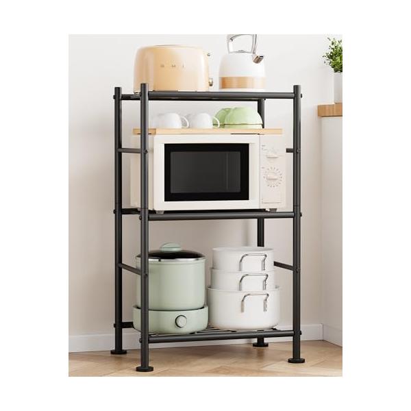 ブラック/長さ46.5cm × 幅32cm × 高さ78.5cm/JP625・Color:ブラックSize:長さ46.5cm × 幅32cm × 高さ78.5cm・パッケージ個数:1・省スペース収納：Sakugiのメタルラック は、46.5...