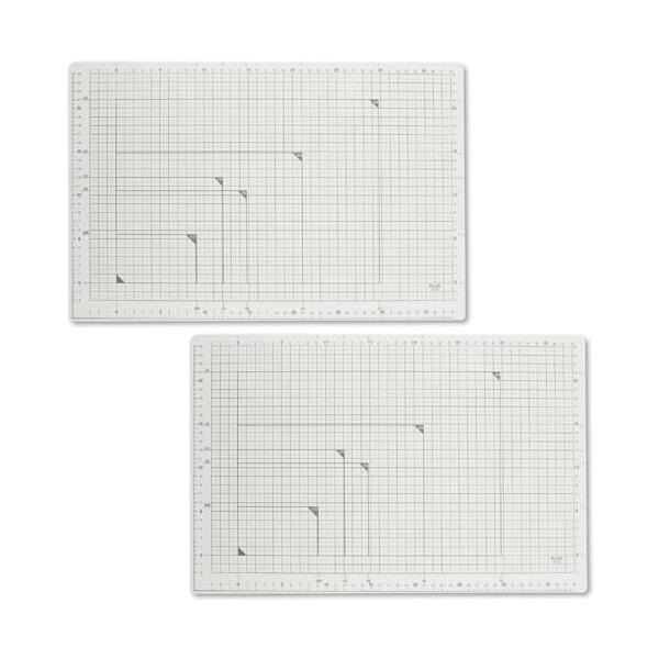 2枚セットライトグレー/長さ45 x 幅30 cm/CS-A3 / 48-583×2・Color:ライトグレーSize:長さ45 x 幅30 cmStyle:2枚セット・パッケージ個数:1・長時間の作業でも快適な、彩度をおさえたダークトーン...