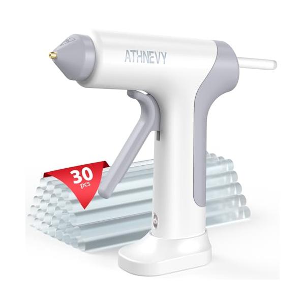 ホワイト/-/-・Color:ホワイト・10秒急速加熱 ? 業界トップクラス20Wの高効率パワーにより、電源を入れてからわずか10秒で作業温度（約170℃）に到達します。従来品に比べ待ち時間を大幅に短縮し、クラフト作業や修理を思い立ったその...