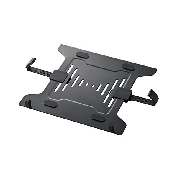 ブラック/-/DPA-RP02BK・パッケージ個数:1・10~15.6インチサイズのノートパソコンに対応するモニターアーム用マウントトレーです。・マウントトレーを使用することにより、ノートパソコンの位置を自由に動かして調整できます。・VES...