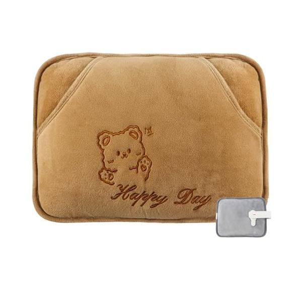 ブラウン/ブラウン（Lサイズ）/-・Color:ブラウン・??大きい湯たんぽ＆急速充電＆長時間保温??市販の湯たんぽよりサイズが大きくて、接触する面積が広いため、熱が伝わりやすく効率的に加温されます。お腹に抱えたり膝に乗せて使いたい場合は、...