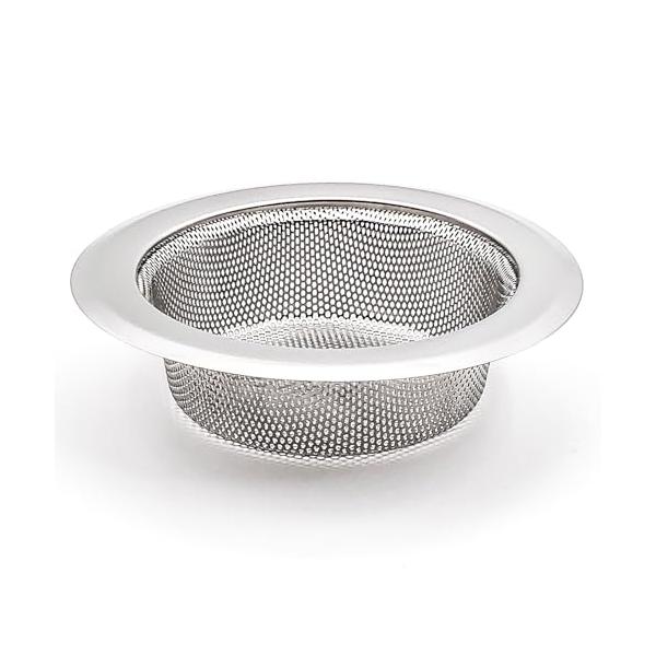 ステンレス鋼/排水口ごみカゴ 1個/SCL-MK・Size:排水口ごみカゴ 1個・1.シンク ゴミ受け 排水効果が高い：高密度メッシュデザインは、効果的に食べ物の残骸や不純物を吸着することができ、それらが排水口に入るのを防ぎ、詰まりや臭いの...