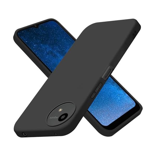 ブラック/AQUOS wish4/MJLJP-CW4・Size:AQUOS wish4・肌触りも良い&amp;マットな質感上質なTPU素材を採用し、ケースの使用寿命を延ばします。装着感と耐久性備えて、変色変形しにくくなっています。シルクのよ...