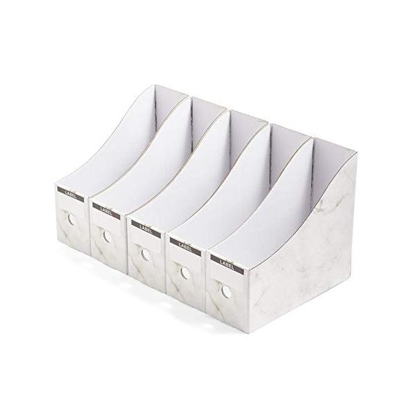 ファイルボックスホワイト/-/-・Color:ホワイト・パッケージ個数:5・素材：板紙(アメリカ輸入品) 普段の包装用素材と違って、より大きい密度、摩損・耐久性があり、より?やかな色沢、長時間で使用でも変形しません。・サイズ：高さ22.5c...