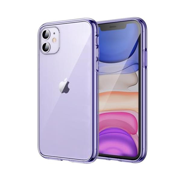 ディープパープル/-/3491P・Color:ディープパープル・パッケージ個数:1・iPhone11 (2019 モデル) のために専門設計・高品質の PC と TPU素材 を採用して、内側の小さなドットのデザインにより、携帯電話の背面と側...