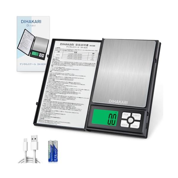 3kg/0.1gブラック/16.4cm*10cm*2.1/-・Size:16.4cm*10cm*2.1Style:3kg/0.1g・0.1g 高精度計量 &amp; 高感度センサー技術このキッチンスケールは、0.1グラムの高精度計量がで、食...