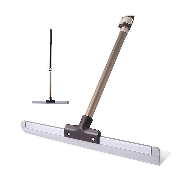 Designシルバー/Medium/FG-17-BEIGE・パッケージ個数:1・商品スペック：サイズ:約高さ112~138cm 幅44cm 本体重量:約0.65kg 材質:高強度プラスチック、鉄、ゴム。・伸縮仕様：水切りワイパーは伸び縮み自...