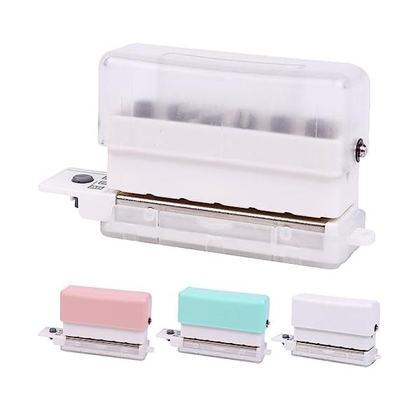 透明/-/601・Color:透明・A4/B5/A5ペーパーに対応A4（30穴）/A5（20穴）/B5（26穴）3種類の紙に同時に対応できる穴あけパンチが新登場。使いやすくて、学生でも手軽に使えます。1度に6つ穴をあけられますので、使い楽々...