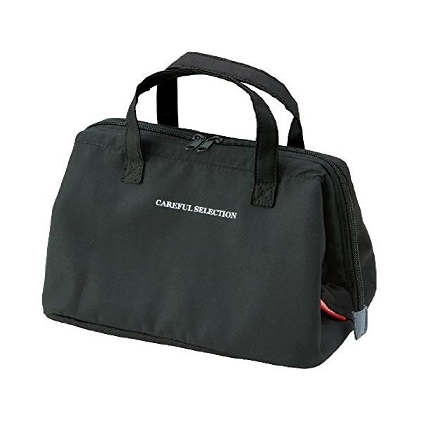 メンズブラック/L/KGA2-A・Color:ブラックStyle:メンズPatternName:ケアフルセレクション・パッケージ個数:1・サイズ:幅26×奥行13×高さ19cm・素材・材質:ポリエステル・内側は保冷保温効果のあるアルミ蒸着フ...