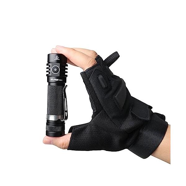 WK03-6000K/-/TD02・Color:WK03-6000K・充電式・バッテリー表示このled懐中電灯には3000mAhの大容量バッテリーが搭載されており、USB Type-Cポート経由で充電することができます。 点滅するライトは、...