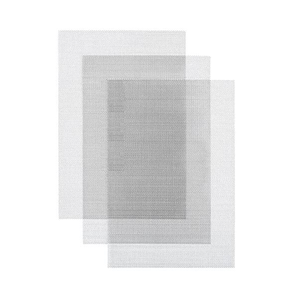 銀色/-/-・パッケージ個数:1・仕様サイズ：300*210mm（A4サイズ）　重さ：約160g　線径：0.4mm　網目1mm　素材：ステンレス　パッケージ内容：20メッシュステンレス平織金網*3枚・高品質高硬度の304ステンレス製で作られ...