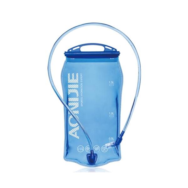 02# 1.5L/1.5L/OS1518・Color:02# 1.5L・?安心の素材- 食品用グレードのPEVA素材を採用し、BPA＆PVCフリーで、無臭無味です。給水バッグは抗菌加工も施されており、長時間の使用や暑い日でも雑菌の繁殖を抑え...