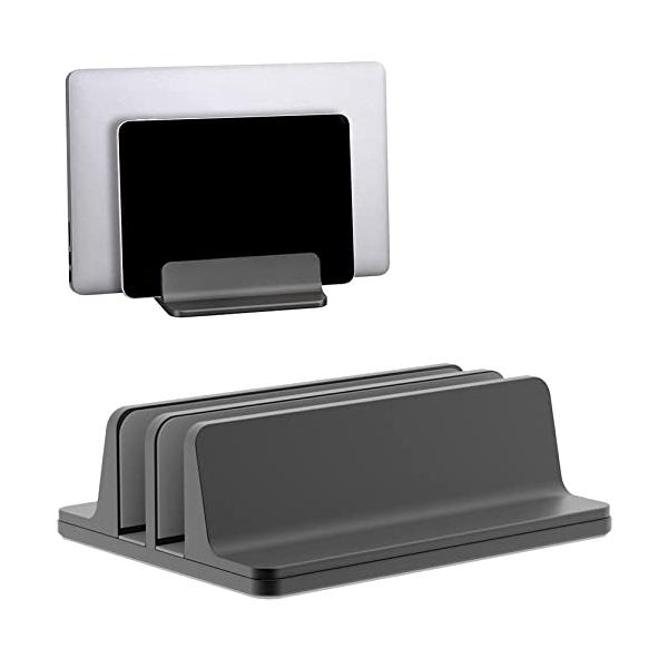 サイズ調整グレー/2A/-・Size:2AColor:グレー・2022 新型多機2in1スタンドアップグレードされたスタンドは、2台のノートパソコンを、・保護と安定性アルミにアルマイト処理を施し、傷がつきにくく、耐久性に優れています。無毒の...