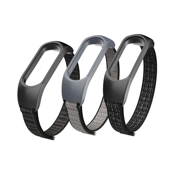Band7用-黒&amp;灰&amp;墨/MiBand7/-・Color:Band7用-黒&amp;灰&amp;墨・パッケージ個数:1・「適用機種」 Xiaomi Miスマートバンド7に対応する用ベルトです。バンド6/5/4/3にも適用して...