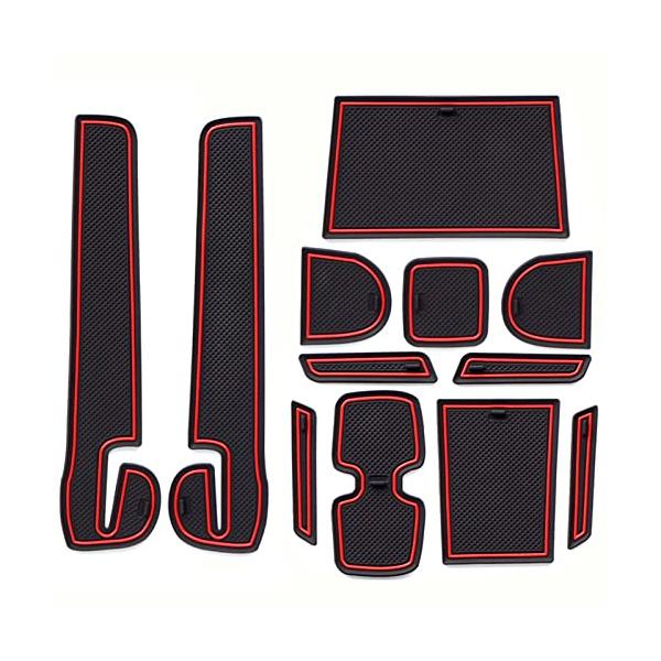 赤+黒/-/-・セット内容：合計12枚セット・材質：PVC・適合車種SUZUKI SWIFT（ZC33S/13S/53S/C83S）・特徴防水、滑り防止、傷防止、騒音防止など多機能が一体となるなおしゃれノンスリップマット。・ご注意：もしも包...