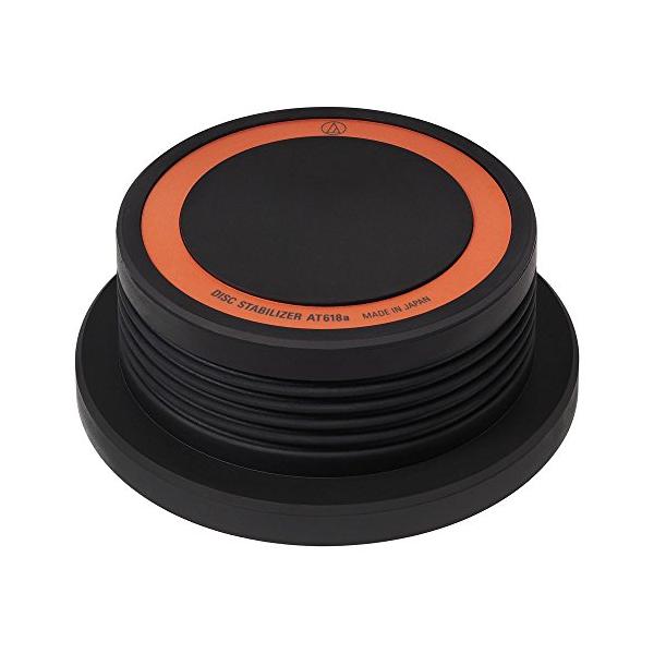 ブラック/-/AT618A・パッケージ個数:1・レコードをより楽しませるためのオーディオアクセサリー。・レコード盤をターンテーブルにしっかり固定。